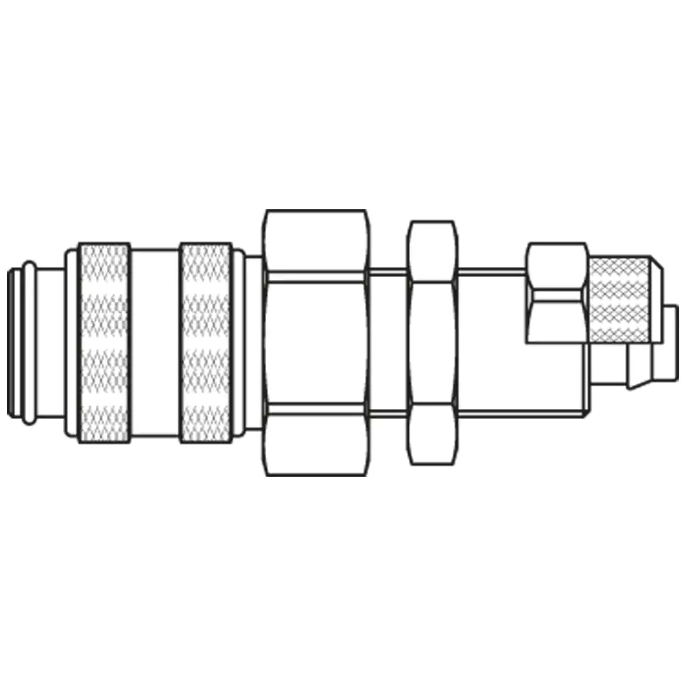21KBKS06REX Parker Rectus - Snelkoppeling
